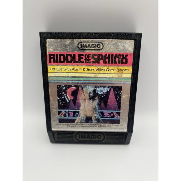 atari | Video Games & Consoles | Riddle Of The Sphinx Atari 260 982 By ...